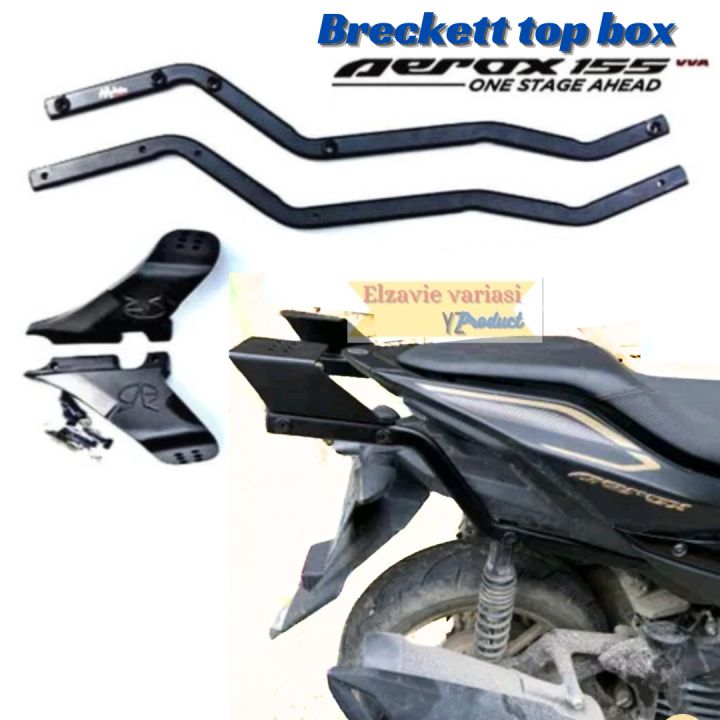 Breket box Yamaha Aerox 155 breket top box hrwr aerox | Lazada Indonesia