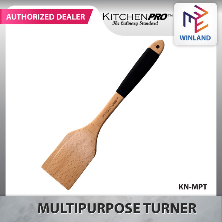 KitchenPro by Masflex by Winland Beech Wood 12 inch / 30 cm Multipurpose Turner KN-MPT | Lazada PH