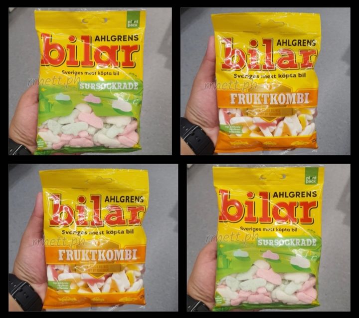 rrhett.ph IKEASWEDEN AHLGRENS BILAR FRUKTKOMBI SURSOCKRADE MIX FRUIT SOFT CHEWY MARSHMALLOW ...