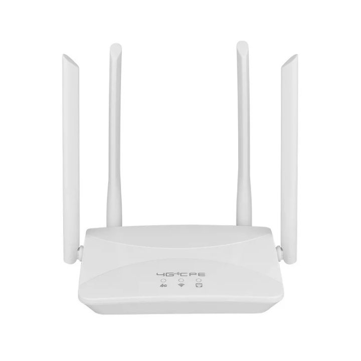 4g Wireless Router External 4 Antennas Plug-in Network Cable New Model ...