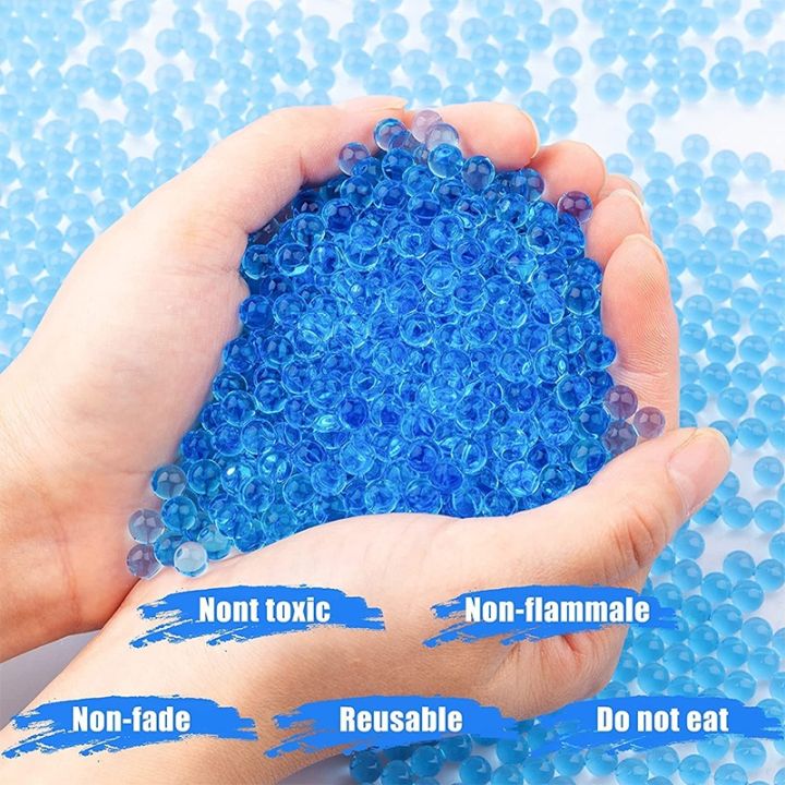 Water Elastic Gel Ball Absorbent Beads 30000pcs/bag Gel Blasting Balls ...