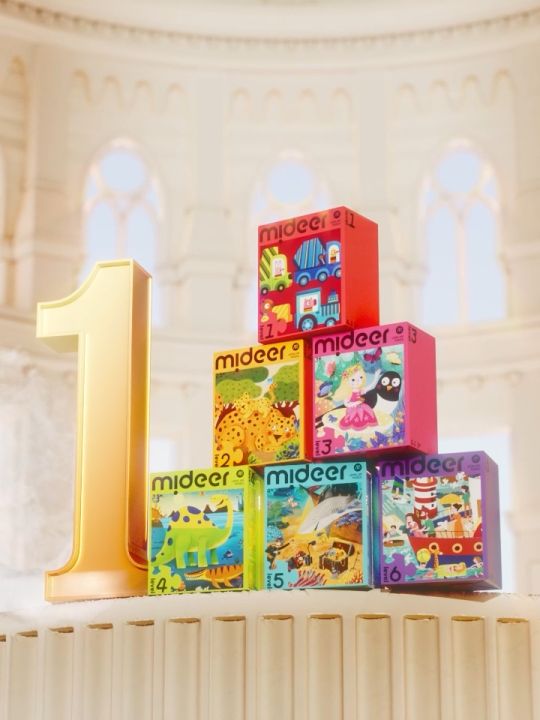 Mideer Evolution Advanced Puzzle - Level 1 to Level 8 Puzzle for Kids ...