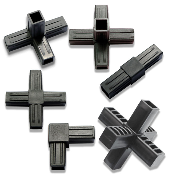 20MM X-L-T Shape Square Pipe Fitting 20X20 Pipe Angle Code Six Way ...