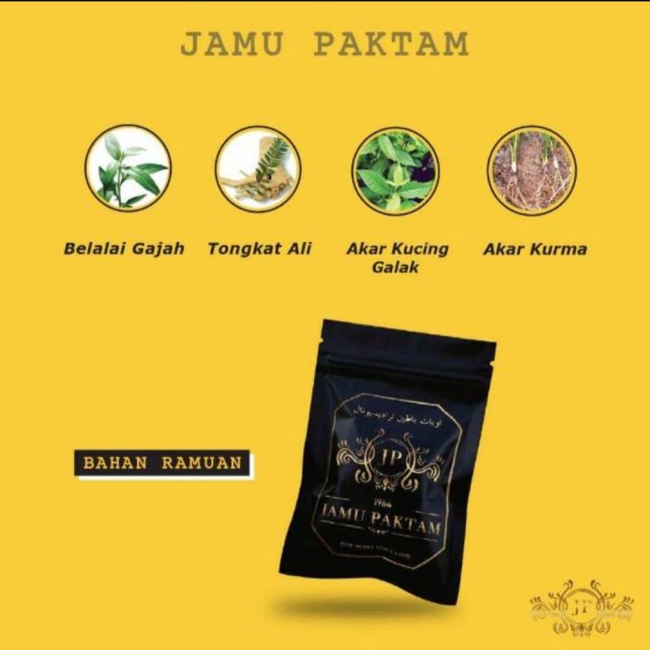 JAMU PAKTAM ORIGINAL® - KHAS UNTUK LELAKI | Lazada