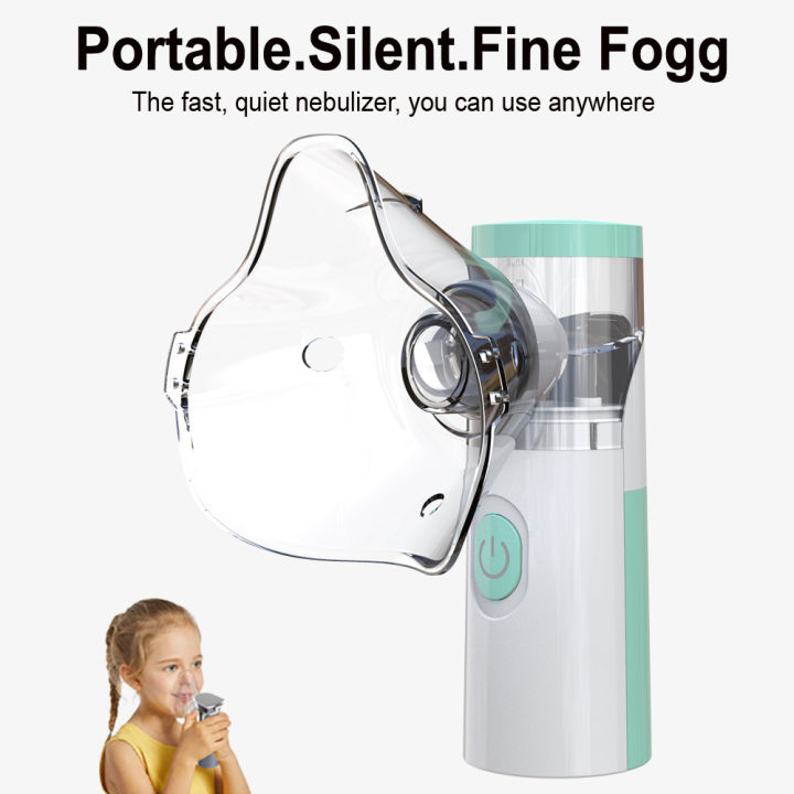 Portable Mini Nebulizer, Silent Inhaler, Ultrasonic, Medical Grade ...