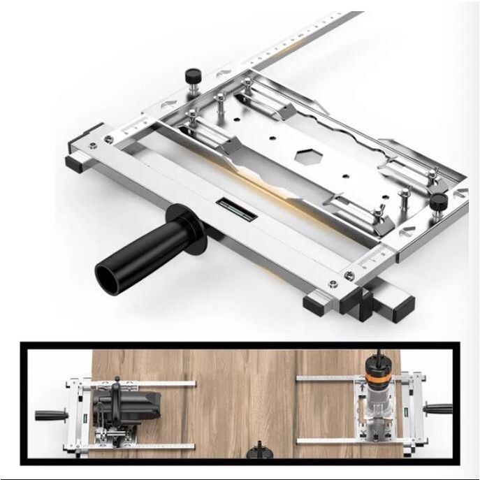 4/5/7 Inches Multi-functional Circular Saw Guide Rail Adjustable ...