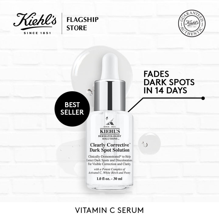 Kiehl’s Clearly Corrective Dark Spot Solution – Brightening Vitamin C ...