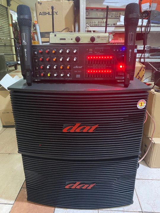 Paket sound system karaoke set DAT ORIGINAL ( speaker dat 1 pasang ...