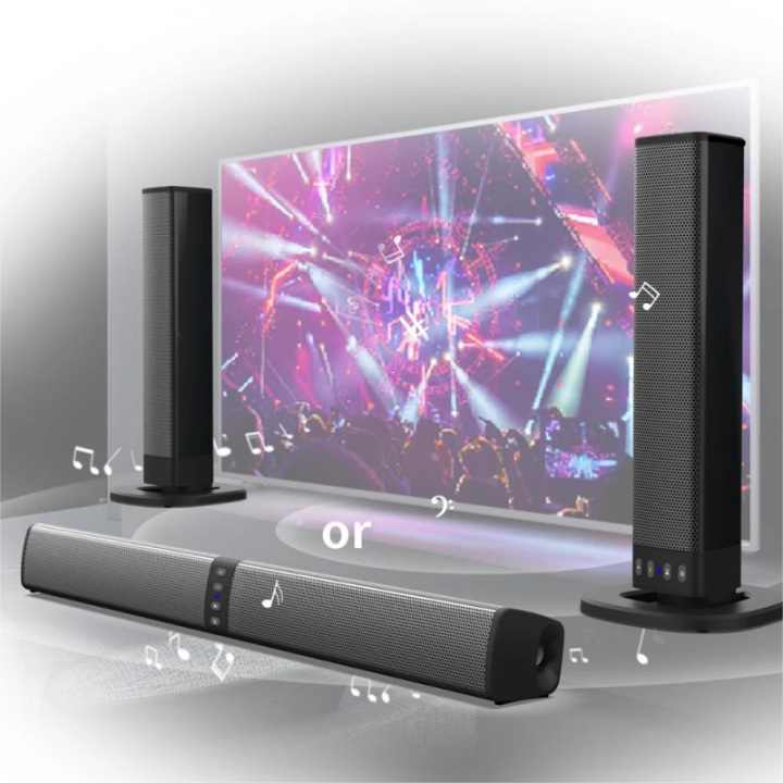 Powerful Soundbar Sound Radio Blaster Bar Audio TV PC Computer ...