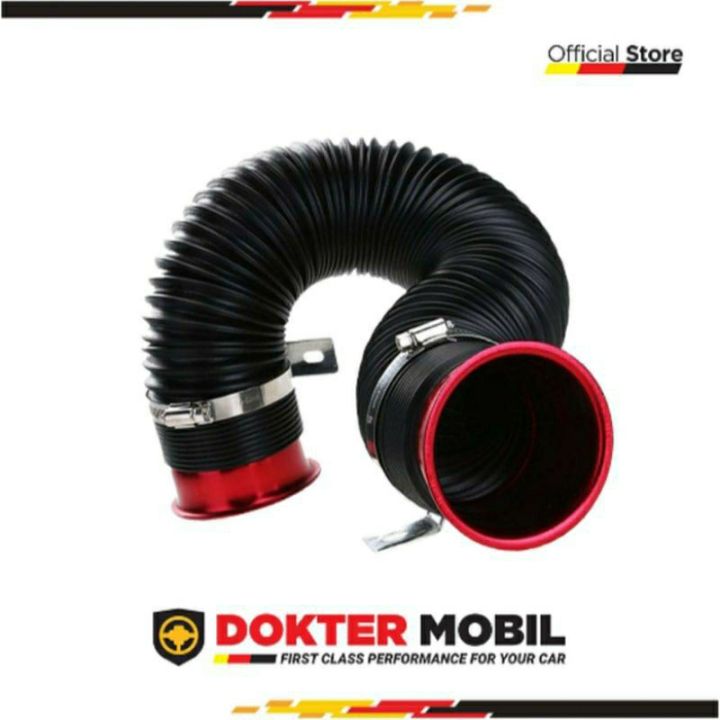 Air Intake Universal Flexible Pipe Intake Pipa Filter Udara Otomatis ...