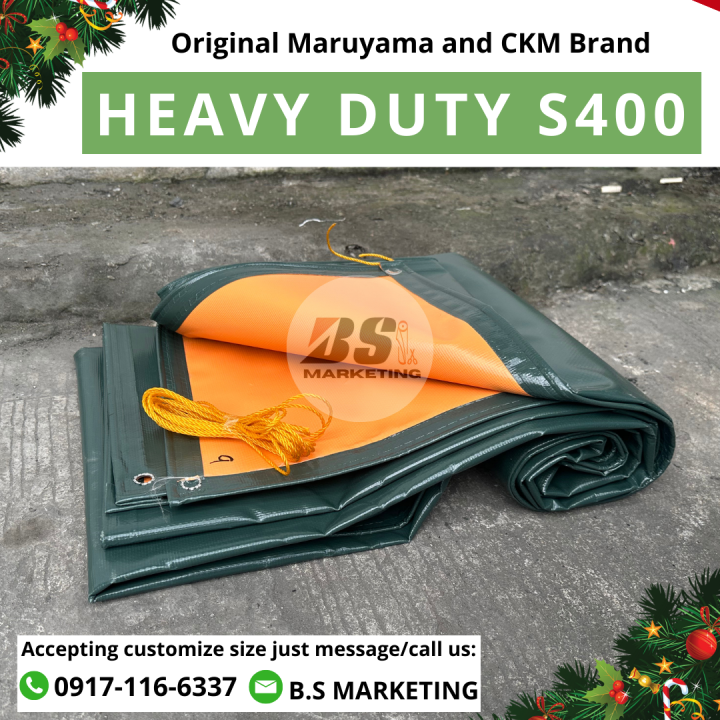 18x22ft Heavy Duty Maruyama and CKM S400 Makapal Trapal Lona Tolda ...