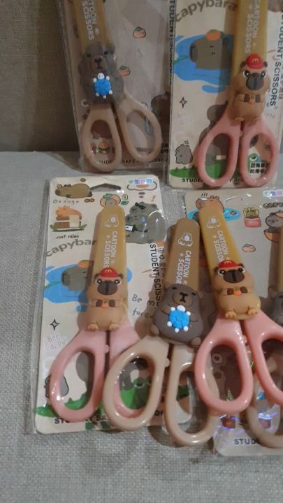 GUNTING SANRIO CAPIBARA KAPIBARA CAPYBARA / SAFETY SCISSORS / GUNTING ...