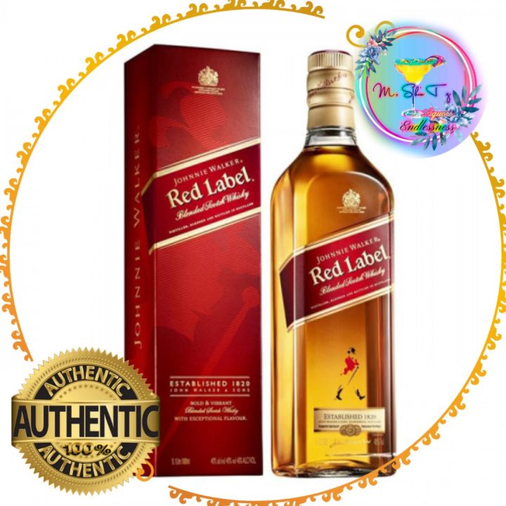 JOHNNIE WALKER RED LABEL 1L | Lazada PH