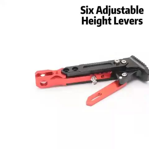 NEW CNC Full Aluminum Alloy Side Stand Adjustable Foot Kickstand ...