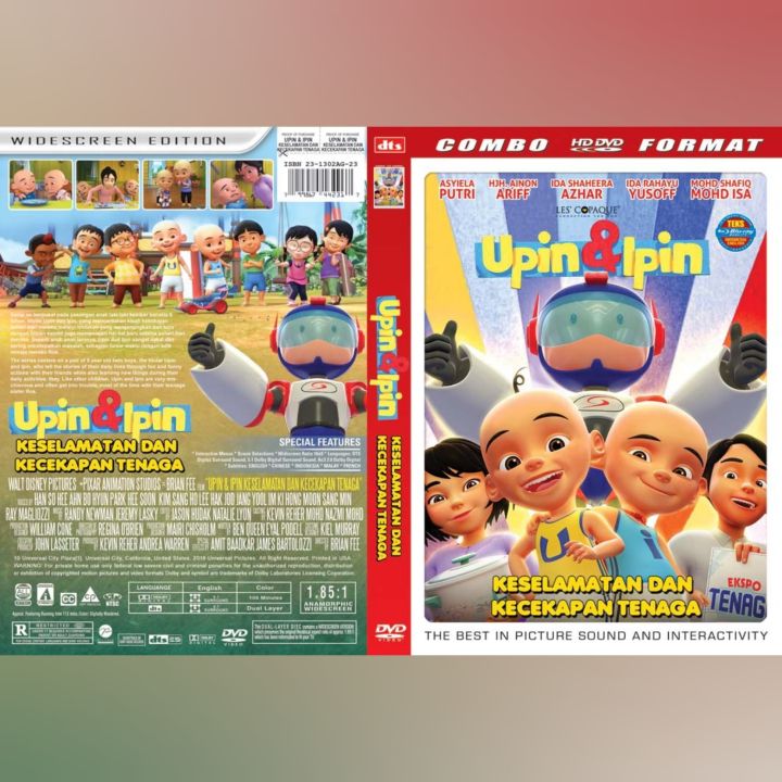 Kaset Dvd Film Upin Dan Ipin Keselamatan Dan Kecekapan Tenaga(2023 ...