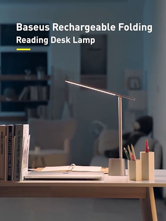 Baseus Folding Reading Desk Lamp Smart Eye Series Charging (Smart Light ...