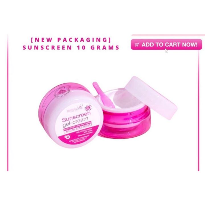 BRILLIANT SKIN ESSENTIALS-Sunscreen Gel Cream 10g | Lazada PH