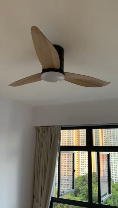 Fanco Rito 3 46" / 52" Smart Wifi 3 Blades DC Ceiling Fan with LED ...