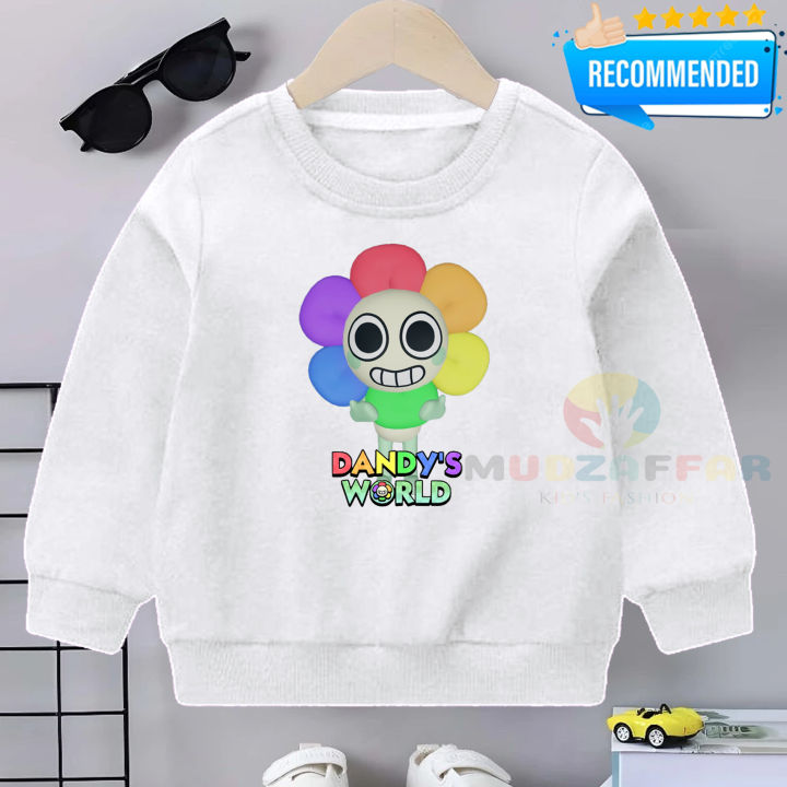 JAKET SWEATER ANAK ANAK DANDY'S WORLD CHARACTERS SWEATER DANDY'S WORLD ...