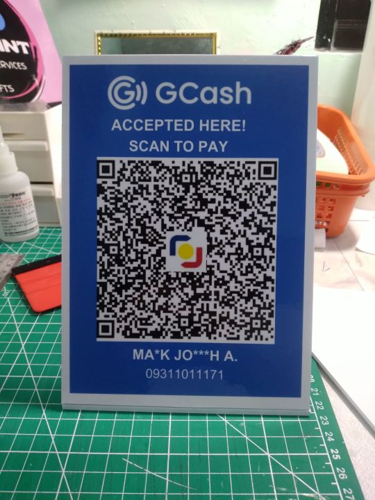 GCASH QR CODE STANDEE | Lazada PH GCASH QR CODE STANDEE | Lazada PH