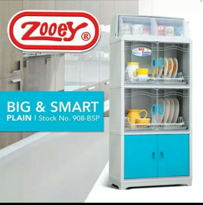 COD ZOOEY BIG & SMART PLAIN DISH CABINET | Lazada PH