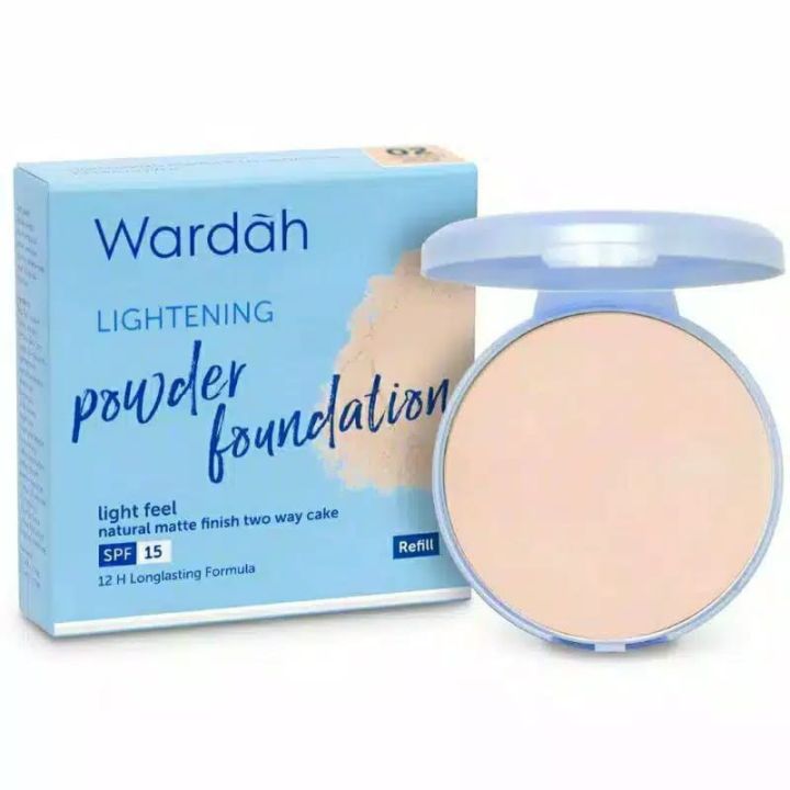 Wardah Refil Lightening Powder Foundation | Lazada Indonesia