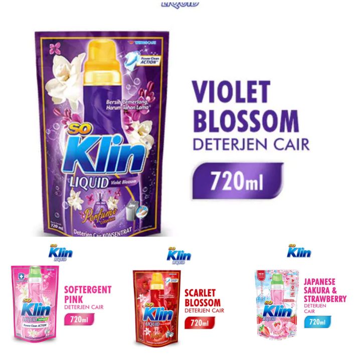 Soklin Cair Liquid Detergen Cair 720ml | Lazada Indonesia