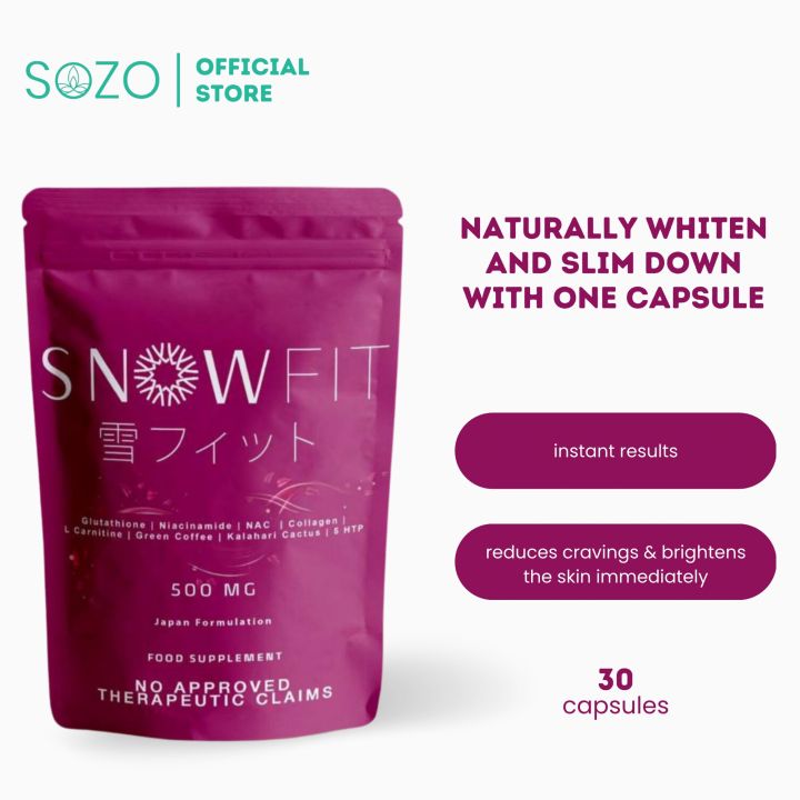 Snowfit - Weight Loss, Skin Whitening & Stress Relief Advanced Japan ...