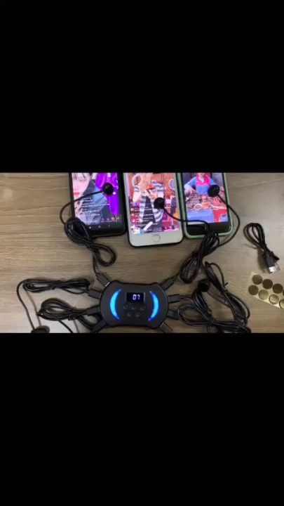 Smart Mobile mini Auto Screen Clicker 8 heads Tiktok live Stream auto ...