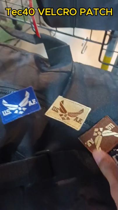 Tec40 VELCRO PATCH AIR FORCE USAF อาร์ม ตีนตุ๊กแก ไรท์สาระกับครูแว่น Tec40store | Lazada.co.th