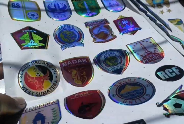 Stiker Timbul Emblem Logo RDW Bulat Miniatur Sound Audio terlaris ...