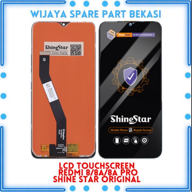 LCD XMI REDMI 8/8A/8A PRO SHINE STAR ORIGINAL BLACK | Lazada Indonesia