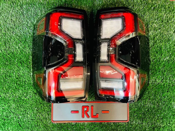 Ford ranger T9 2022 2023 2024 rear Raptor V2 light bar led tail lamp ...