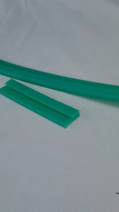Top chain Wear strips D509 และ D508 PE material, Green color พราสติกรอง ...