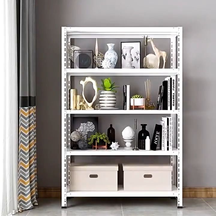 Triangular Steel Shelf 6 Layer Rack Organizer Metal Rack Steel Storage ...