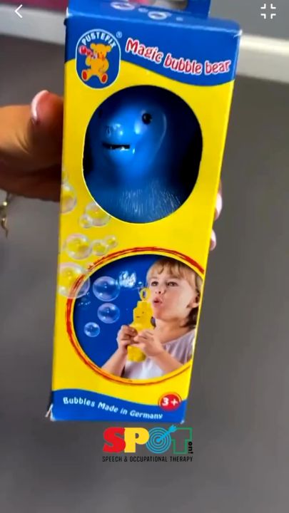 TalkTools® Bubble Bear for speech therapy ASD Speech delay Autism | Lazada