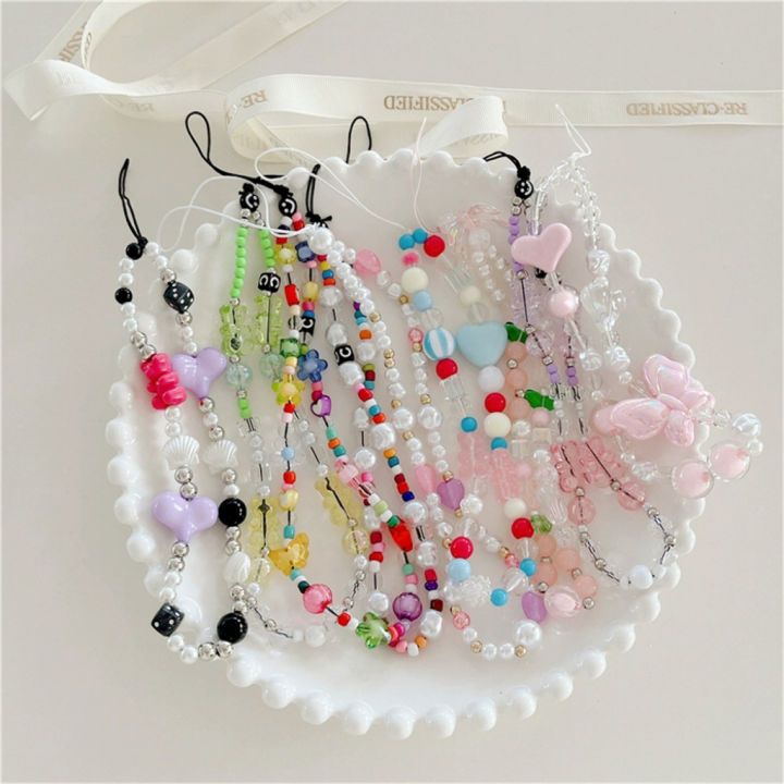 MissConnie Creative Crystal Clear Mobile Phones Strap Holders Candy ...