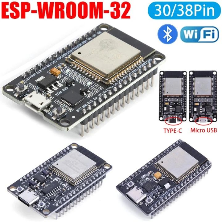Esp32 Bluetooth Wifi Ban Phát Triển 2 Nhân 30 Pin Mô Đun Với Cp2102 ...