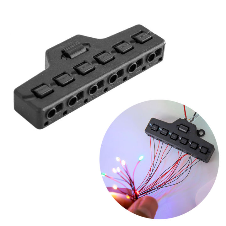 Low Voltage Quick Connect Wire Splitter 2-in-12-out Distribution Block ...