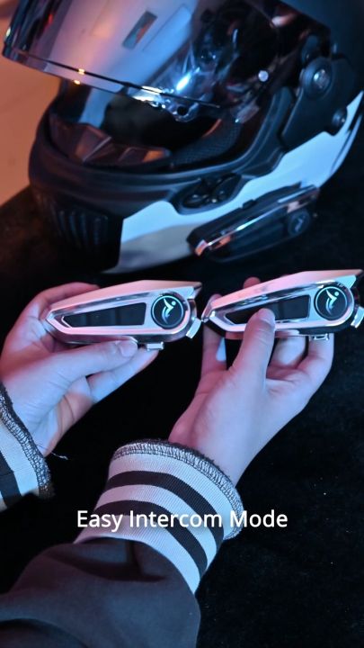 /Upgrated Version / Blaise V8S 1000M Helmet Intercom Bluetooth Upgraded ...