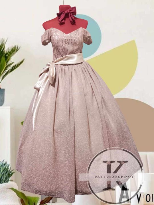 Ball gown JS prom/debut gown | Lazada PH