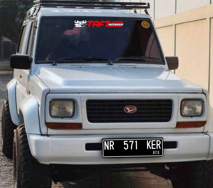 stiker cutting kaca mobil TAFT DIESEL INDONESIA 60cm | Lazada Indonesia