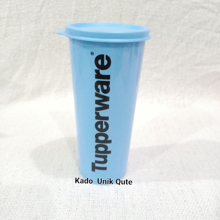 Giant Tumbler biru 470ml by Tupperware | Lazada Indonesia