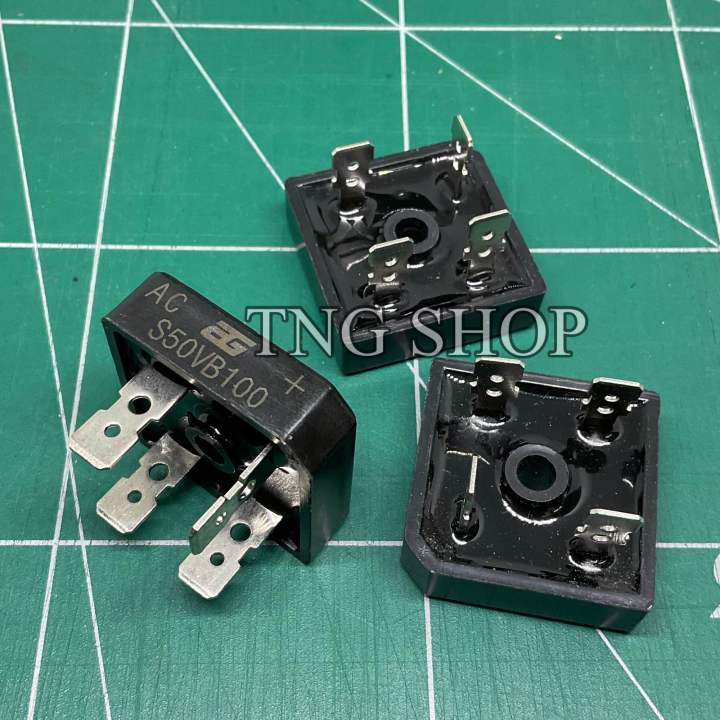 S25VB100 S35VB100 S50VB100 25A, 35A, 50A Bridge Rectifier ไดโอดบริดจ์ diode วงจรแรงกระแสแปลงไฟAC ...