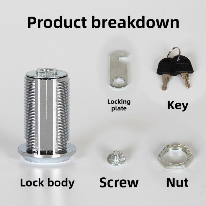MENGMIAN | Round Lock Mailbox Lock Cabinet Lock Core File Cabinet Lock ...