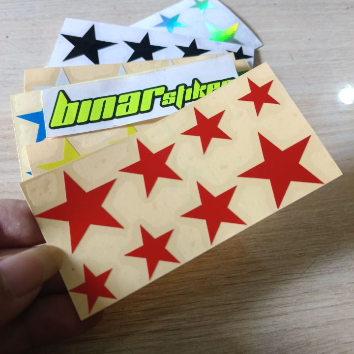 STIKER CUTTING BINTANG | Lazada Indonesia