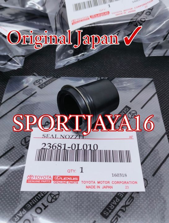SIL SEAL NOZZEL INJEKTOR INJECTOR INNOVA FORTUNER HILUX DIESEL 1KD 2KD ...