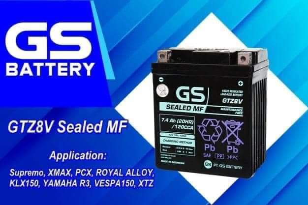 GS Yuasa Battery for Xmax PCX KLX150 Vespa R3 | Lazada PH