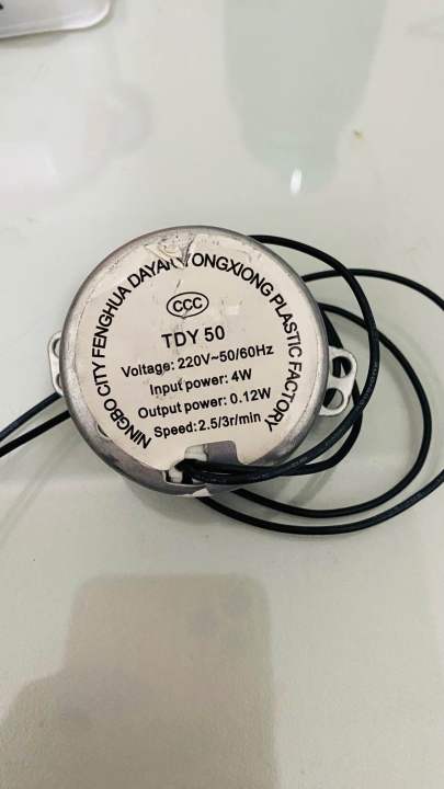 3pcs SYNCHRONOUS motor kipas angin - Rotary - Rotari swing dinamo kipas ...