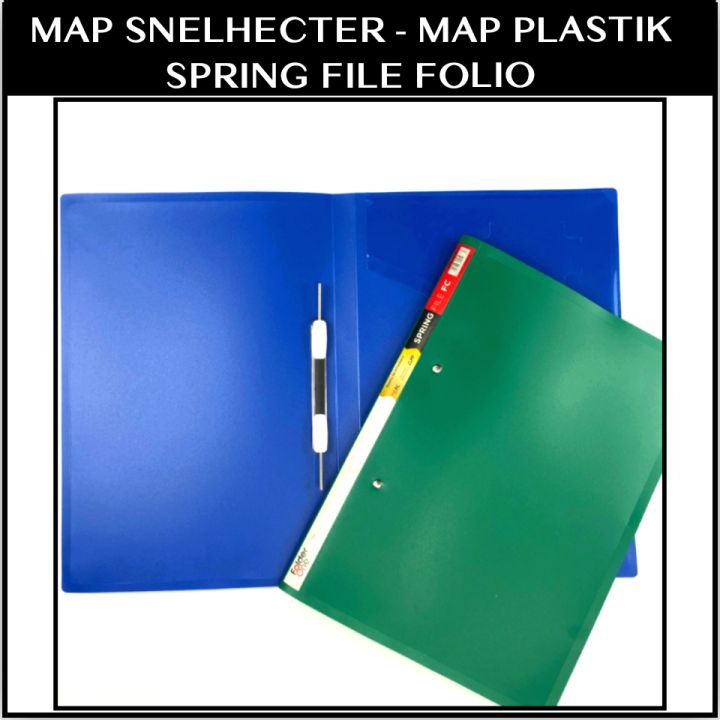 1 Pcs Map Spring File Folio / Map Plastik Snelhecter Folio | Lazada ...